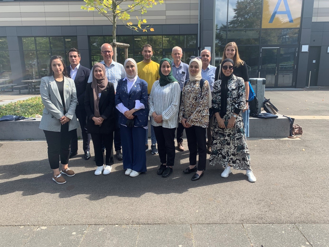 Besuch aus Palästina | heinrich-hertz-europakolleg